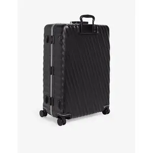Tumi Extended Trip Four-wheel Shell Checked Suitcase