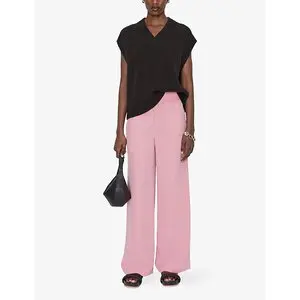JOSEPH Nour Wide-leg Woven Trousers