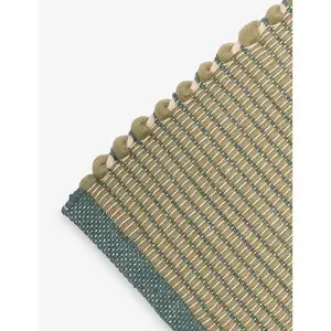 THE CONRAN SHOP Marlon Wool And Cotton-blend Rug 170 X 240cm - Green