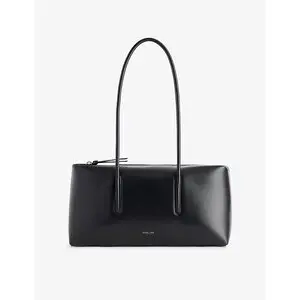 DEMELLIER Stockholm Leather Shoulder Bag - Black