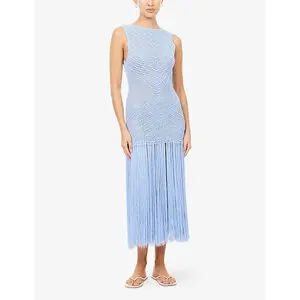 Devon Windsor Leiza Knitted Maxi Dress