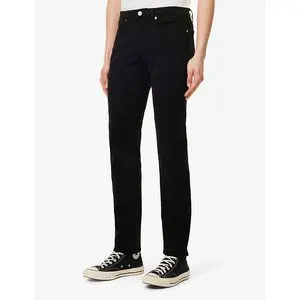 FRAME L'homme Slim Stretch-denim Jeans - Noir