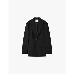 JOSEPH Comfort Cady Woven Jacket - Black