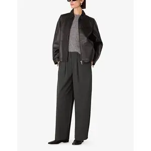 Whistles Barrel-leg Mid-rise Woven Trousers