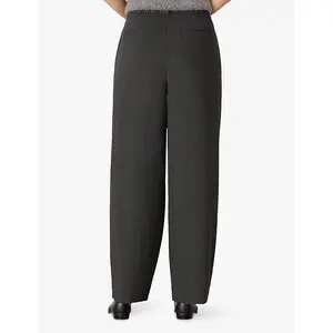 Whistles Barrel-leg Mid-rise Woven Trousers