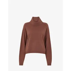 Whistles Cowl Neck Relaxed-fit Wool Jumper