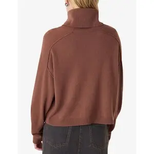 Whistles Cowl Neck Relaxed-fit Wool Jumper