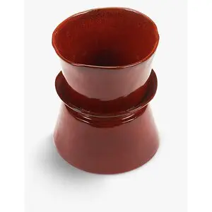 SERAX Ebony La Mere Stoneware Vase 22cm