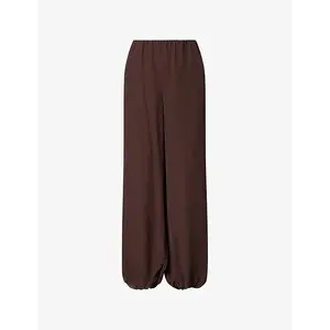 REFORMATION Zia Balloon-leg Georgette Trousers