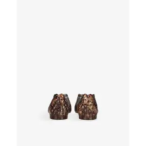 Steve Madden Grove 2 Woven Ballet Flats - Brown/oth
