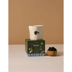 PADDYWAX Bistro Fig Olive Ceramic Scented Candle 226g