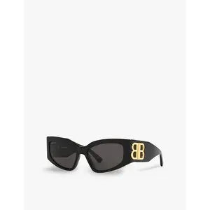 Balenciaga Bb0321s Cat Eye-frame Sunglasses - Black