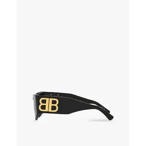 Balenciaga Bb0321s Cat Eye-frame Sunglasses - Black