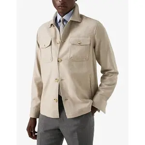 Eton Checked Slim-fit Cotton-twill Shirt