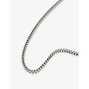 Emanuele Bicocchi Square Fargo Chain Sterling Necklace