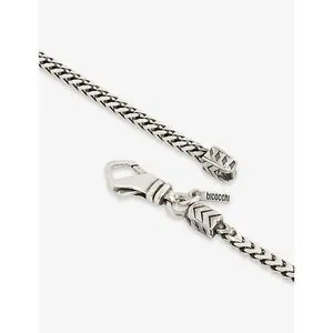 Emanuele Bicocchi Square Fargo Chain Sterling Necklace