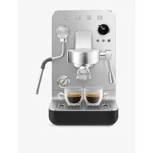 SMEG Mini Stainless-steel Espresso Coffee Machine - Black