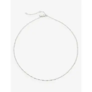 Monica Vinader Twist Sterling Rope Chain Necklace - Silver