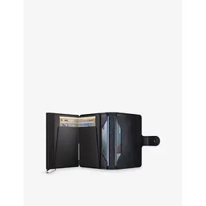 SECRID Basco Premium Miniwallet Leather Wallet - Ink