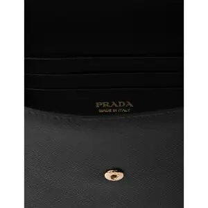 Prada Saffiano Leather Envelope Clutch