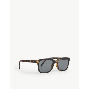 IZIPIZI L Square-framed Sunglasses - Tortoise