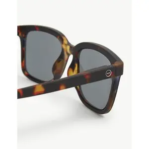 IZIPIZI L Square-framed Sunglasses - Tortoise