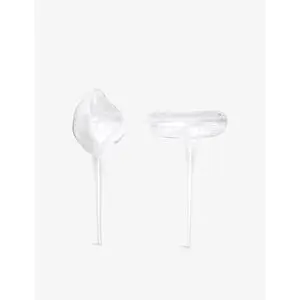 FERM LIVING Mercury Water Glass Globes Set Of 2 - Clear