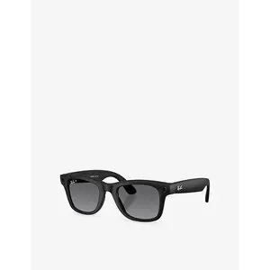 RAY-BAN META Rw4012 Wayfarer Polarised Square-frame Meta Ai Glasses