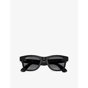 RAY-BAN META Rw4012 Wayfarer Polarised Square-frame Meta Ai Glasses
