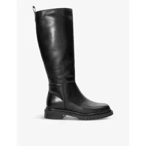 DUNE Tilings Knee-high Leather Boots