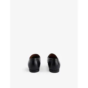 Gucci Gg-monogram Horsebit Leather Loafers