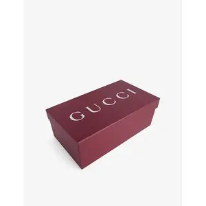 Gucci Gg-monogram Horsebit Leather Loafers