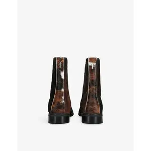 COLLEGIUM Stivale Leather Ankle Boots