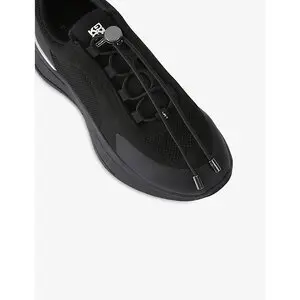 Kurt Geiger Toggle Fabric Trainers - Black/comb