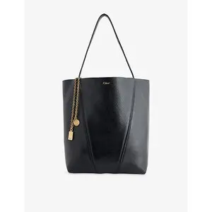 Chloé Spin Medium Leather Tote Bag