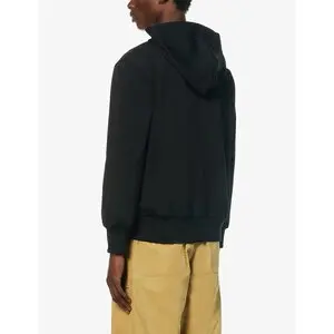 Play Comme Des Garcon Heart Appliquéd Stretch Hoodie