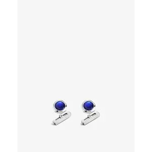 Cartier Santos De Palladium-coated Sterling- Cufflinks - Silver