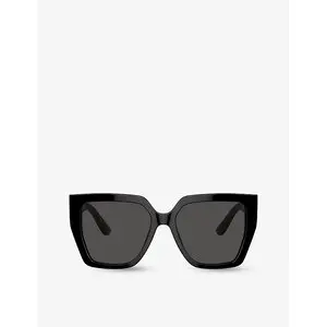 Dolce & Gabbana Square-frame Acetate Sunglasses - Black