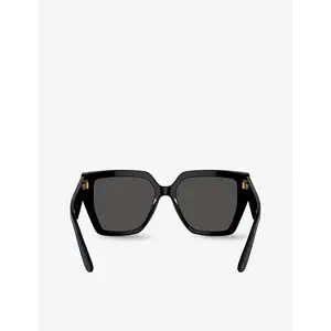 Dolce & Gabbana Square-frame Acetate Sunglasses - Black