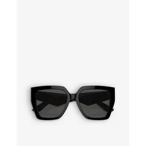 Dolce & Gabbana Square-frame Acetate Sunglasses - Black