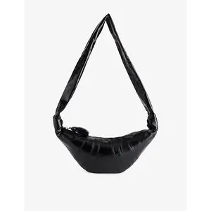 LEMAIRE Croissant Small Cotton-coated Bag - Black