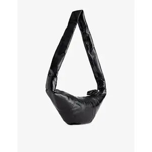 LEMAIRE Croissant Small Cotton-coated Bag - Black