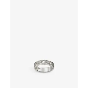 Cartier Love Diamond-paved Wedding Ring - White Gold
