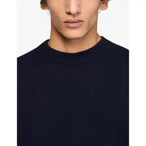Sandro Long-sleeve Cashmere Jumper - Bleus