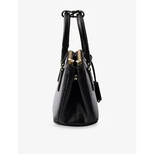Prada Galleria Medium Saffiano-leather Tote Bag - Black