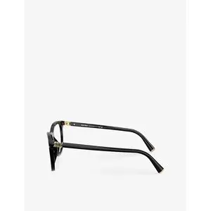 Miu Miu Mu 01wv Square Acetate Eyeglasses