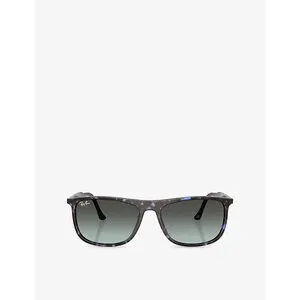 Ray-ban Rectangle-frame Acetate Sunglasses