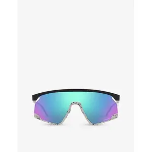 Oakley Rectangle-frame Acetate Sunglasses - Black