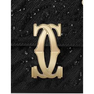 Cartier C De Mini Model Chain Shoulder Bag