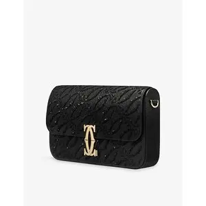 Cartier C De Mini Model Chain Shoulder Bag
